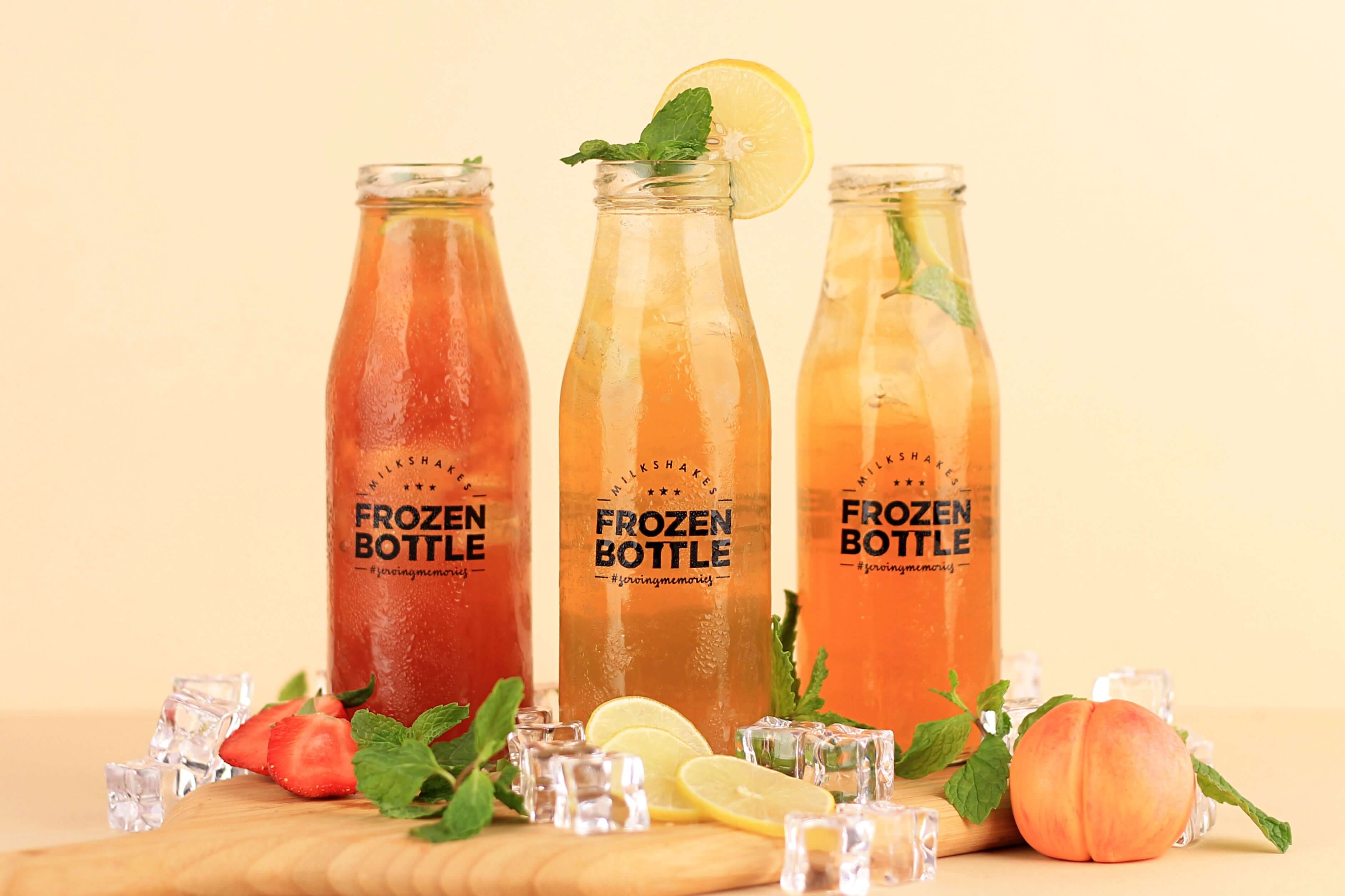 Refreshingly Delicious Ice Teas – Frozen Bottle