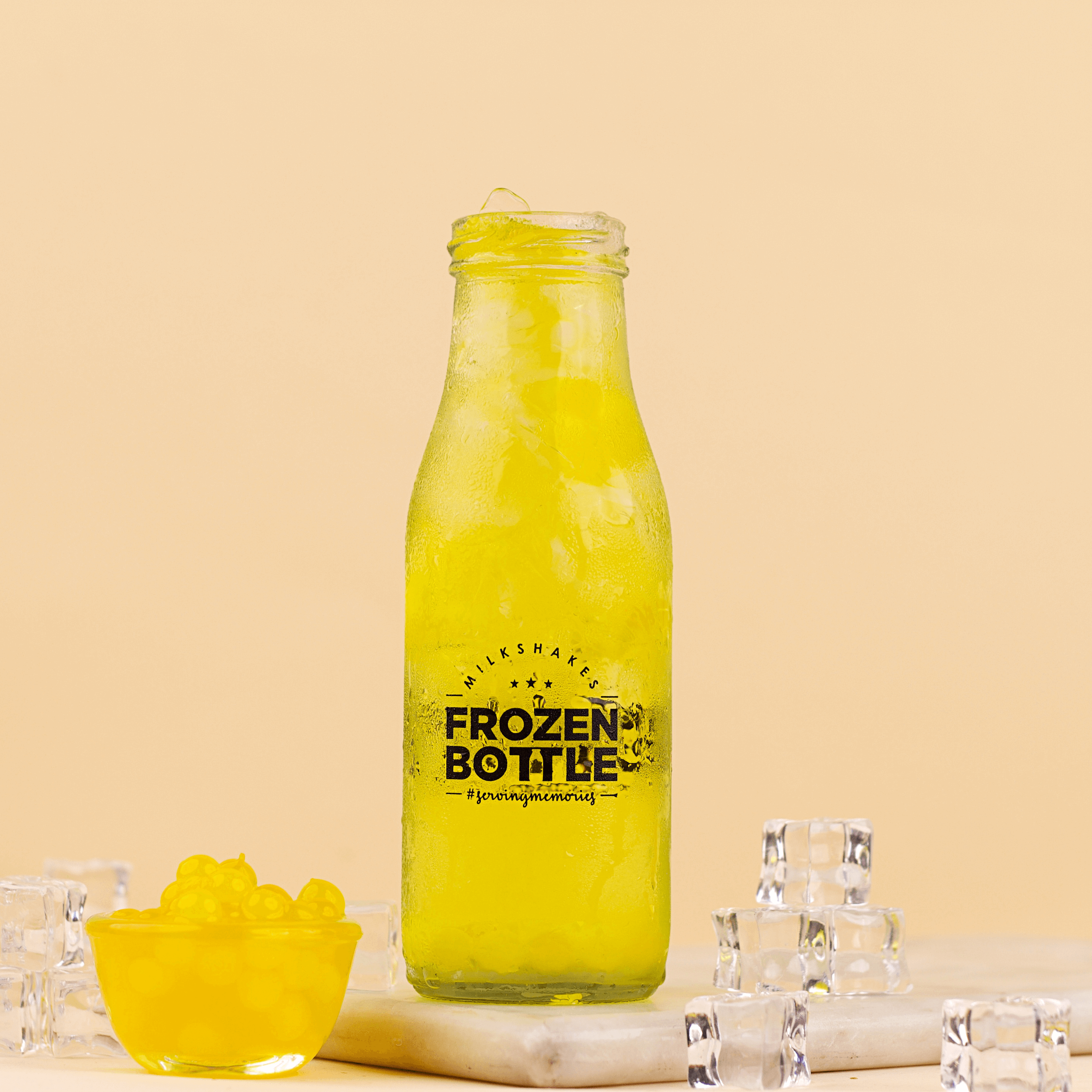 Boba Mocktail | No.1 Burst of Refreshing Fun – Frozen Bottle