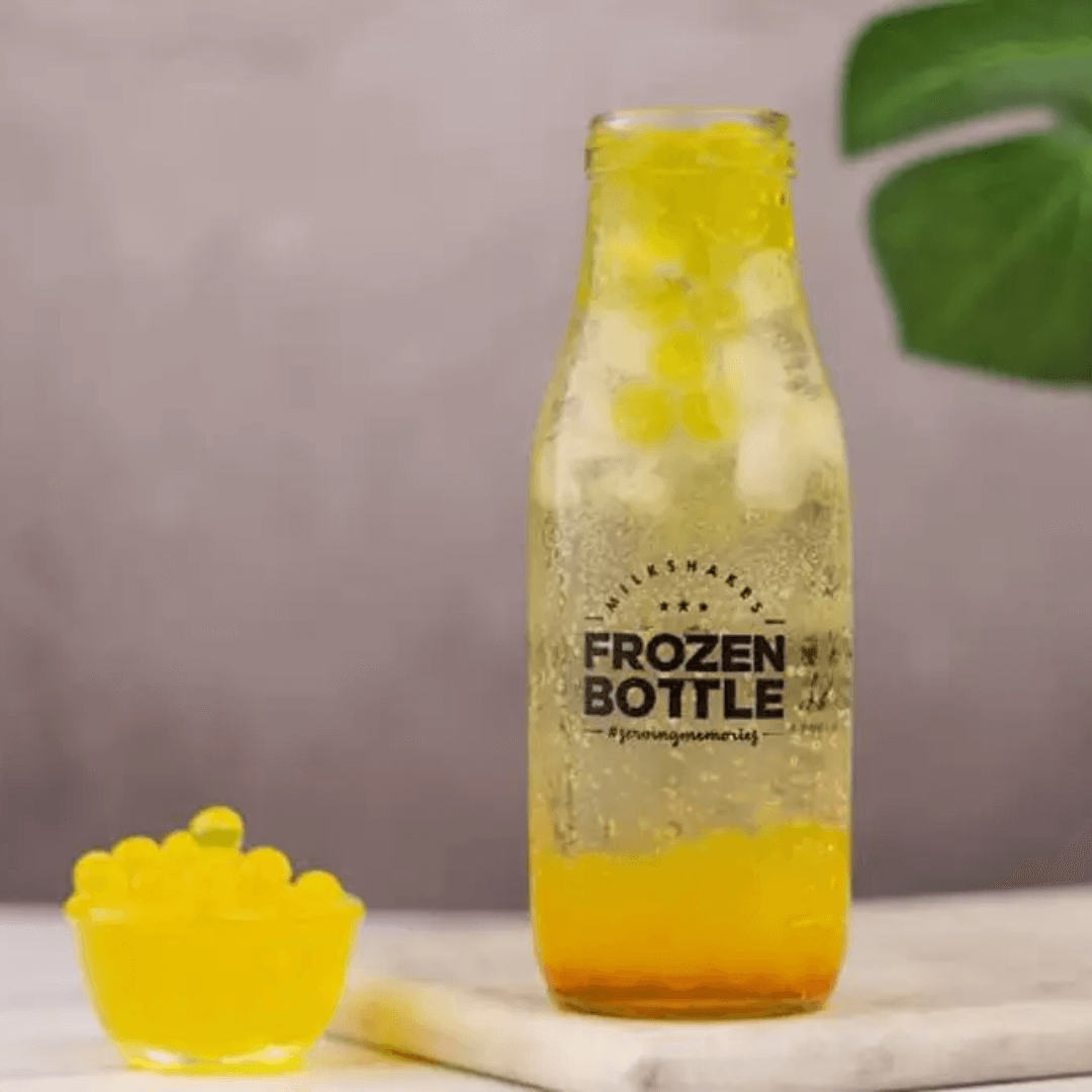Mango & Peach Boba Mocktails | Tropical Bubble Boba – Frozen Bottle